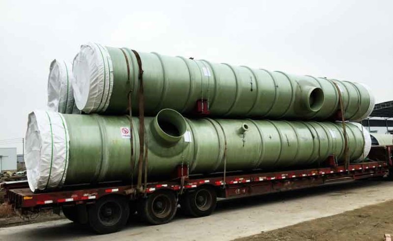 Large FRP Pipe for Angola Soyo Power Plant - Fibrace